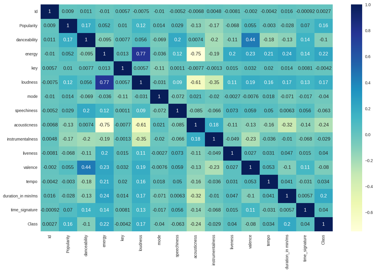 Music Genre Classification